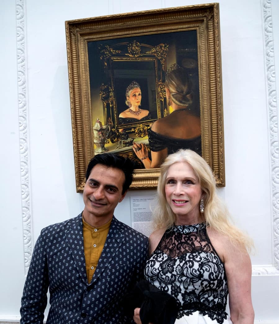 Lady Colin Campbell talks about her portrait in Castle Goring! - Tushar ...